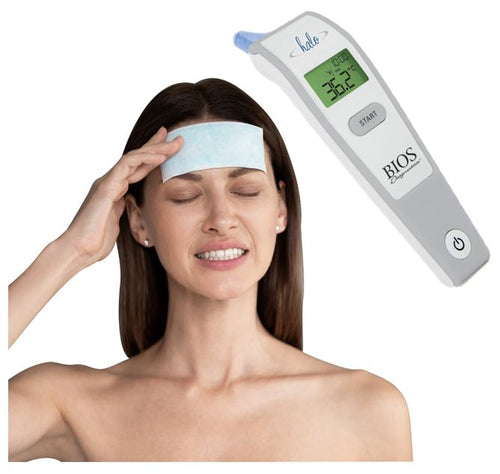 Fever Management Bundle with Ear Thermometer and Cooling Patches (3 ...